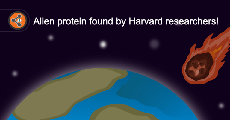 Alien protein found by Harvard researchers! - Sharebiology